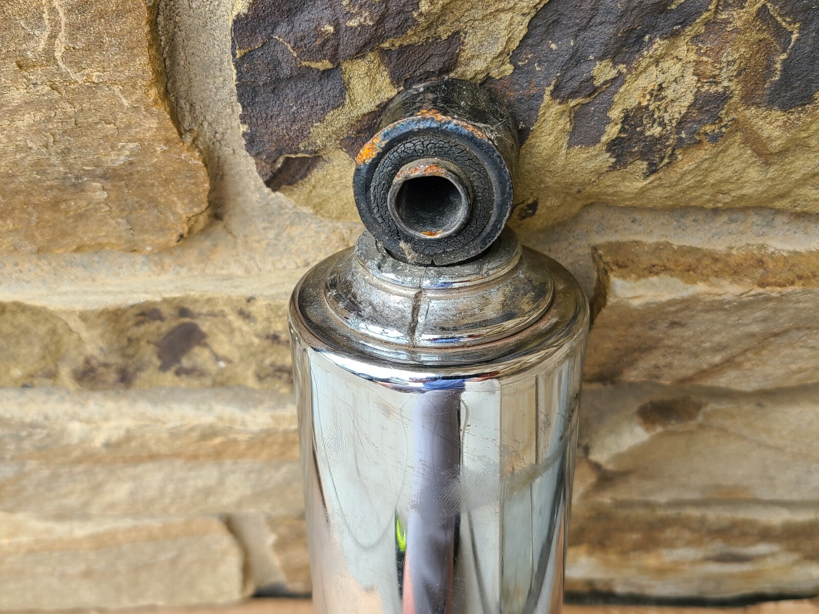 Harley Panhead Shovelhead Chopper Rear Shock | eBay