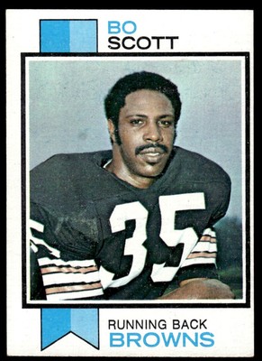 1973 TOPPS BO SCOTT CLEVELAND BROWNS #509 | eBay