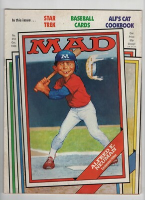 Mad Magazine Alfred E. Neuman Star Trek October 1988 051720nonrh | eBay