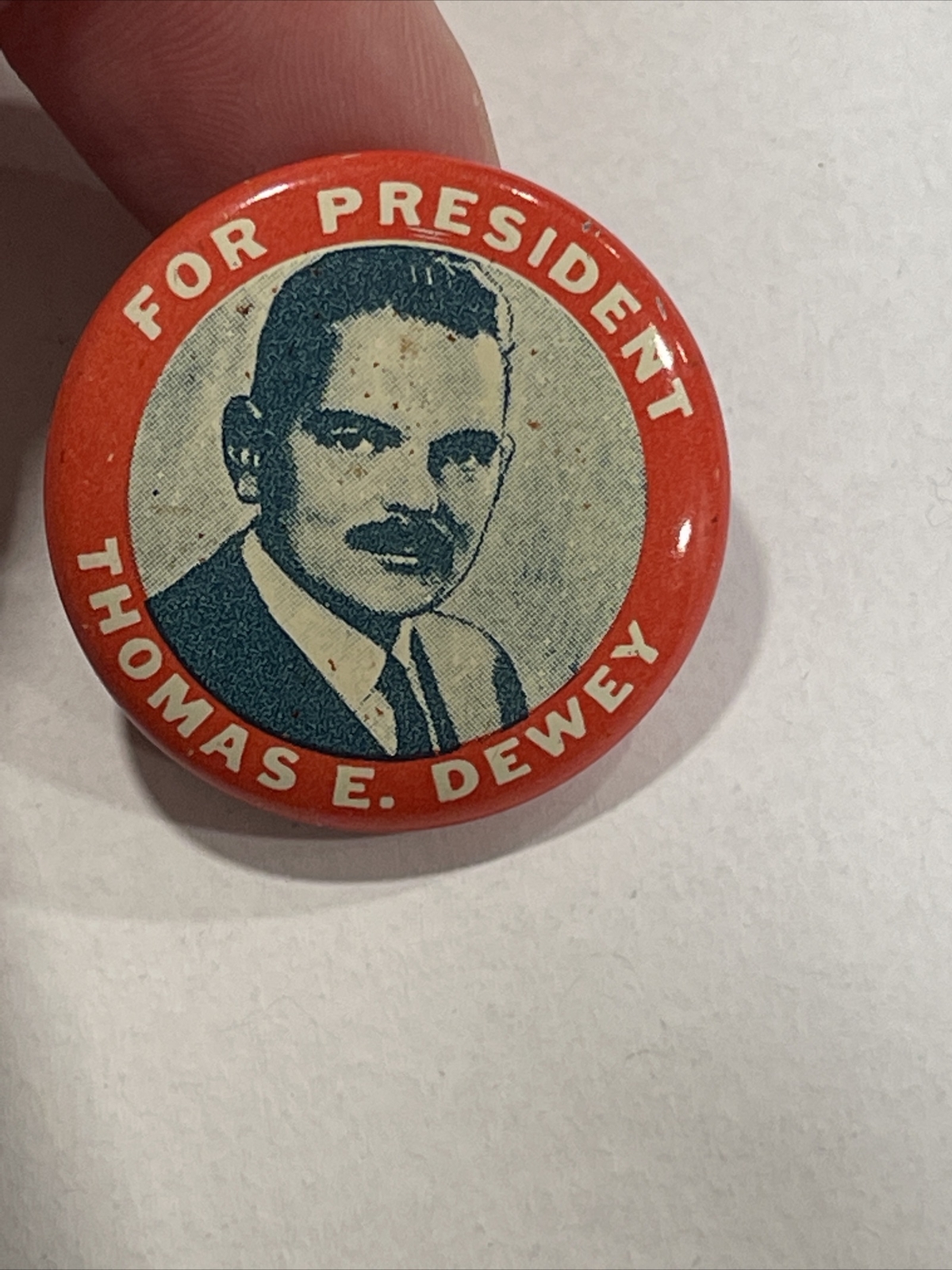 Vintage Thomas E Dewey For President Pinback Button Pin PB6M | eBay
