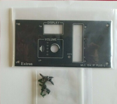 Extron MLC 104 IP Plus L face plate, MLM 104 L 70-357-02 | eBay