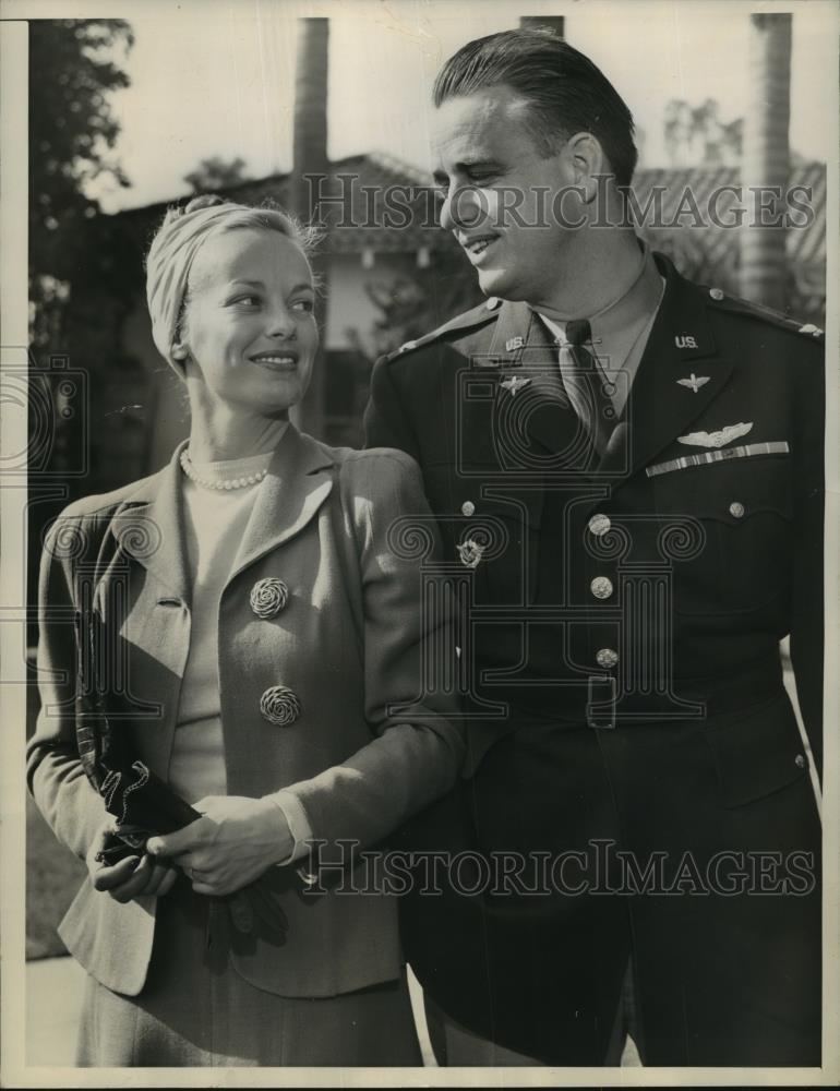 Elliott Roosevelt And Faye Emerson Elliott Roosevelt Black And White