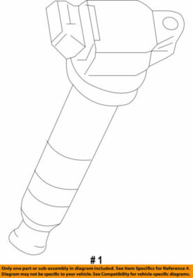 90919-02273 Toyota Coil assy, ignition 9091902273, New Genuine OEM Part ...