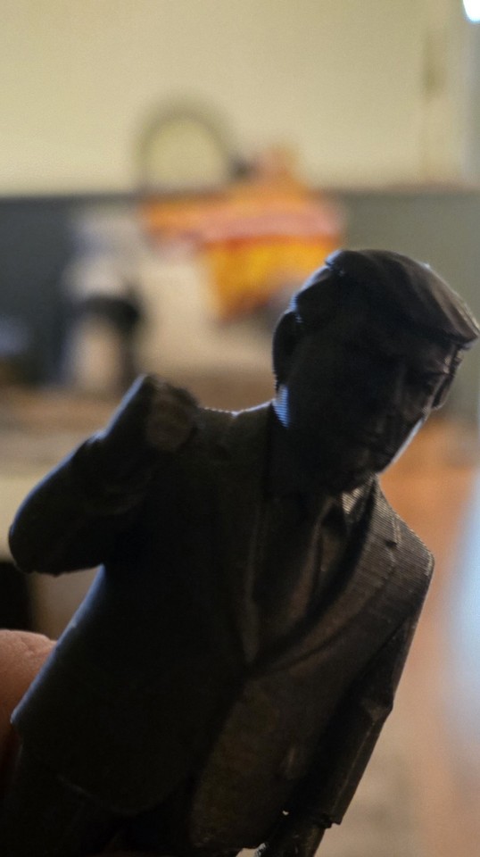 2 Tiny TRUMP Statues 3D PRINTED Pocket President 45 47 Donald Trump ...