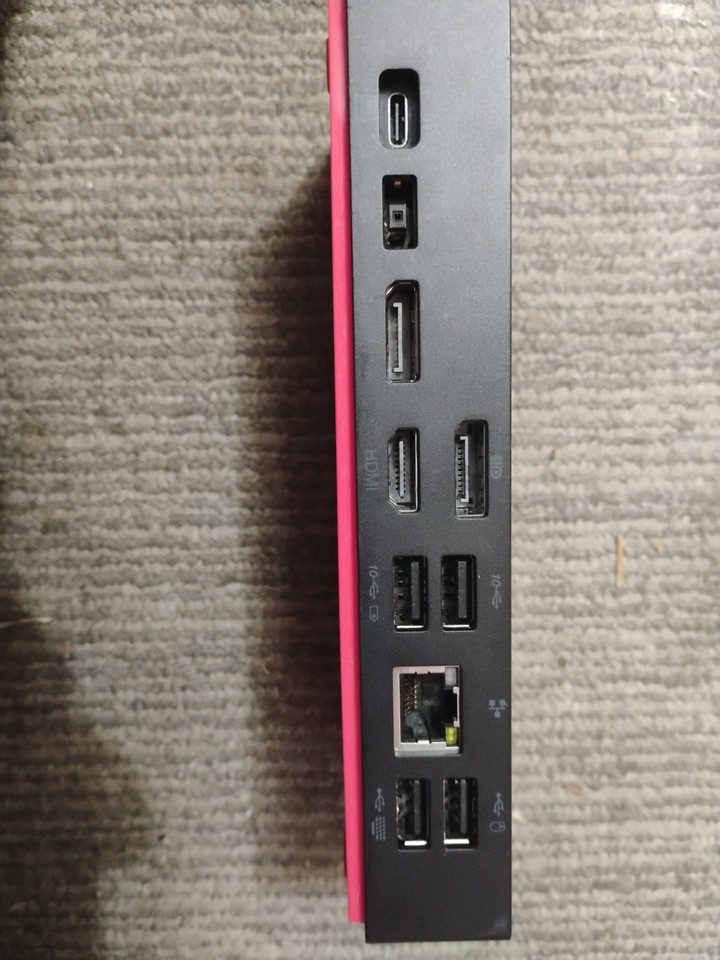 Lenovo ThinkPad Universal USB-C Dock 20V 45A Model: LDA-KP Vintage Authentic | eBay