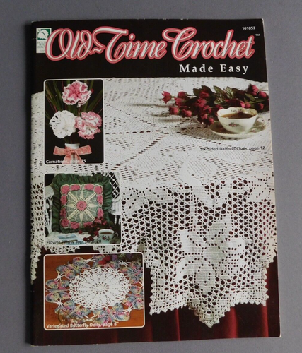 Old-Time Crochet: Made Easy 20 patterns- 1996 House of White Birches ...