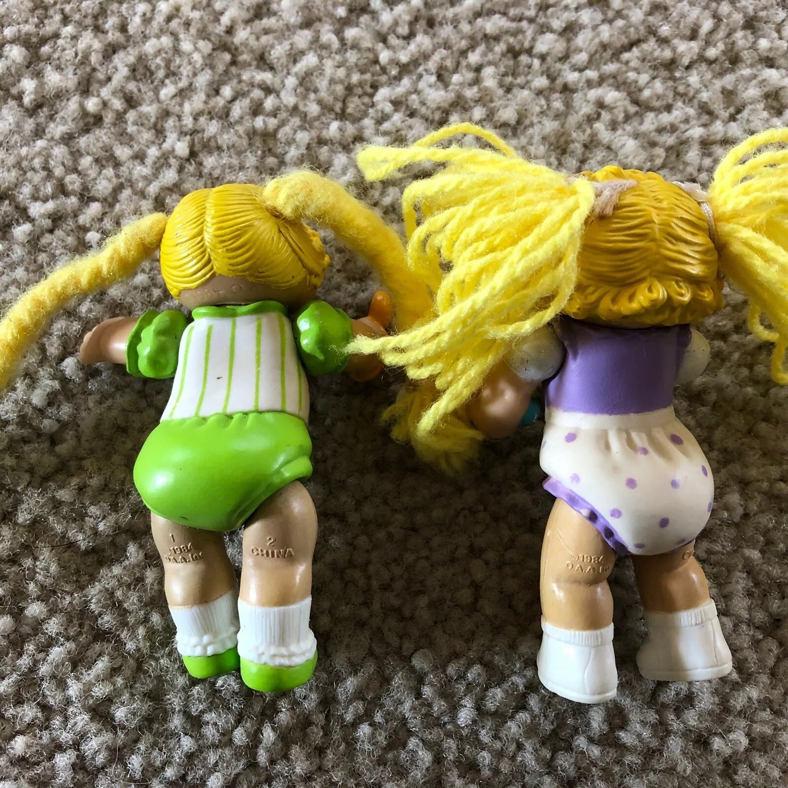 Vintage Cabbage Patch Kids Mini Figurines Lot of 5 | eBay