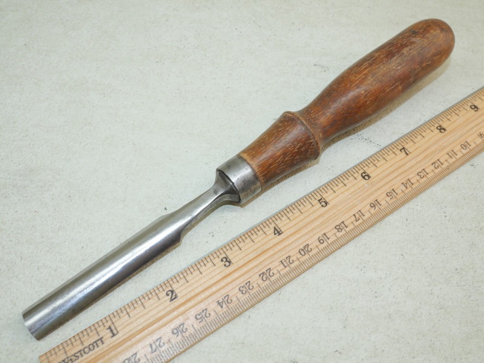 Old carving tools Vintage 1/2" No. 6 sweep wood carving gouge | eBay