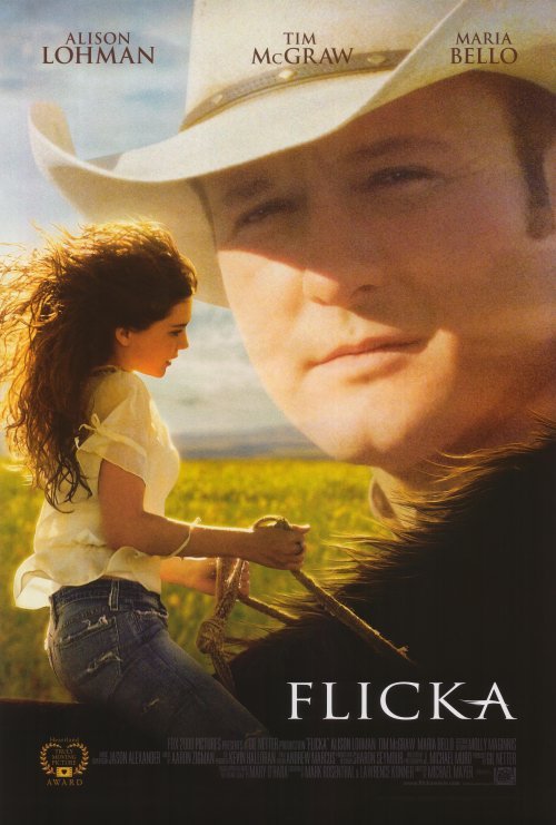 FLICKA Movie POSTER 27x40 B Maria Bello Alison Lohman Tim McGraw David ...