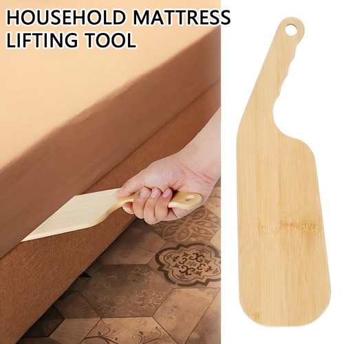 2Pcs Bed Sheet Tool Bamboo Plywood Mattress Lifter Tool with Hanging ...