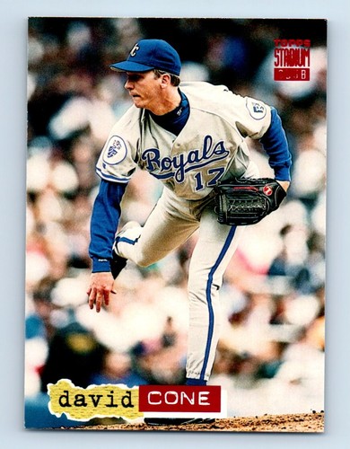 1994 Topps Stadium Club David Cone Kansas City Royals #510 | eBay