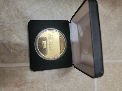THE HISTORY CHANNEL CIVIL WAR COIN-150TH ANNIVERSARY COMMEMORATIVE-GOLD ...