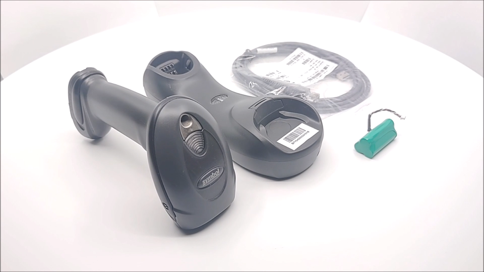Symbol LS4278 Wireless Bluetooth Laser Barcode Scanner w/ Cradle, USB ...