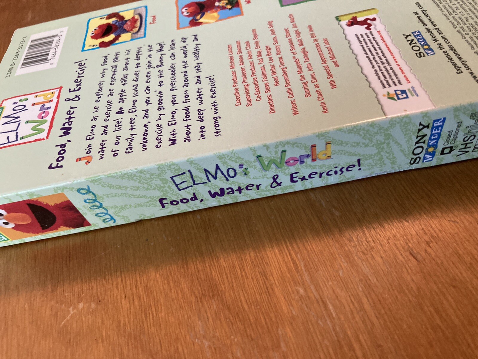 Rare VHS Sesame Street Elmos World Food | Grelly USA