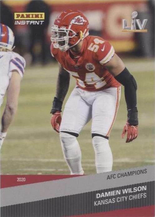 2020 Panini Instant NFL - AFC Champions Damien Wilson #254 /425 (RC ...