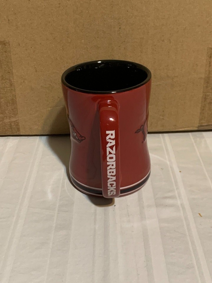 Arkansas Razorbacks NCAA 14oz Coffee Mug Cup Logo Brands New | eBay