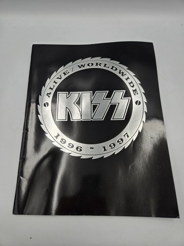 Kiss Alive Worldwide 1996-1997 Tour Program Book Oversized | eBay