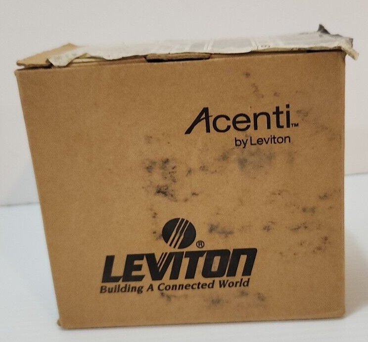 Box of 10 Leviton Acenti Screwless Wallplate w/Allignment ACWP1-D ...