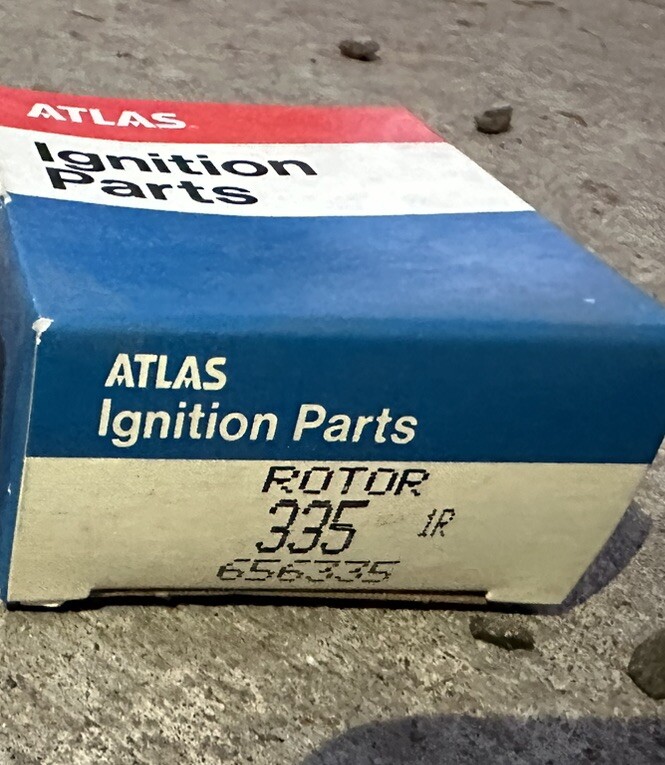 OEM Distributor Rotor; ATLAS # 335 VINTAGE PART | eBay