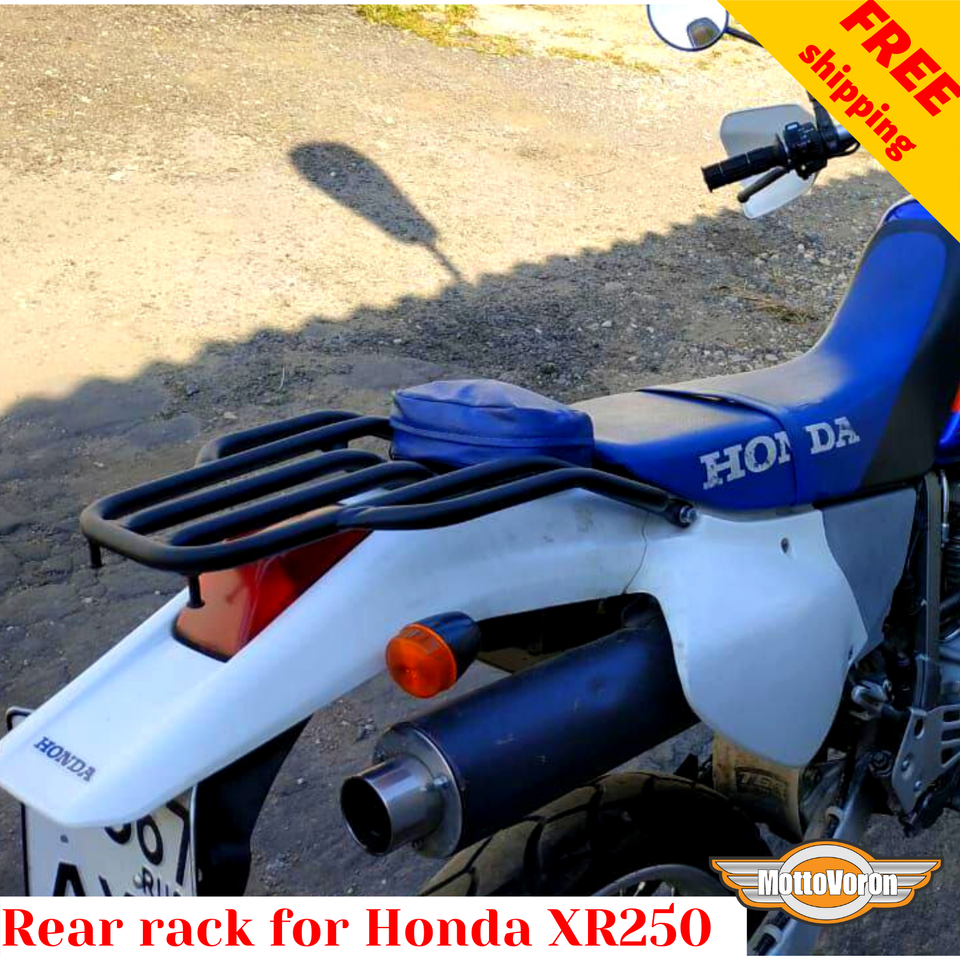 For Honda XR250R rear rack XR250 Baja Rear luggage rack Reinforced ...