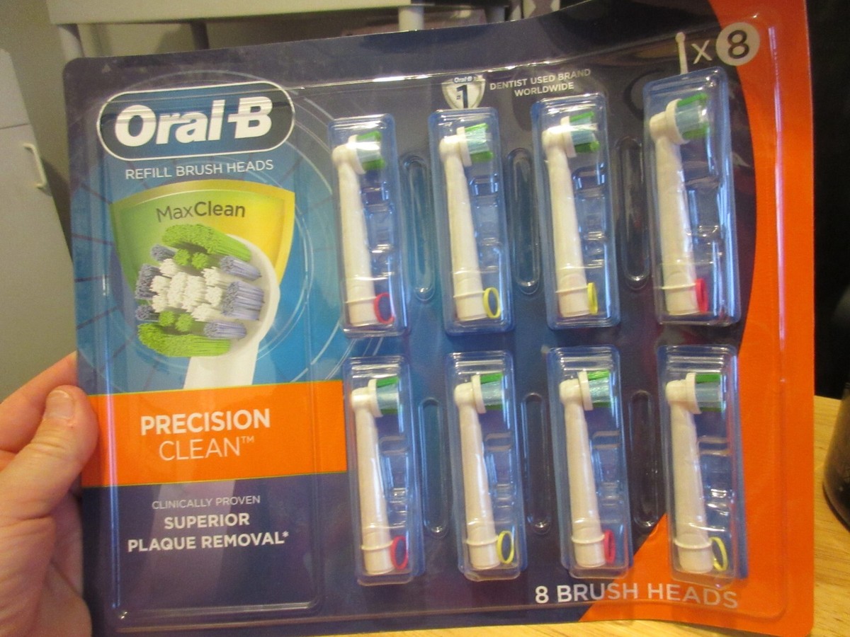 Oral B Precision Clean Heads 8