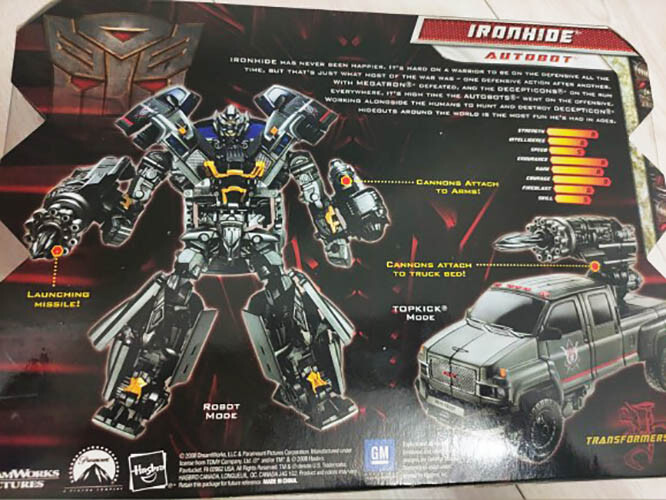 Transformers Ironhide Revenge Of Fallen Voyager Action Figure Hasbro ...