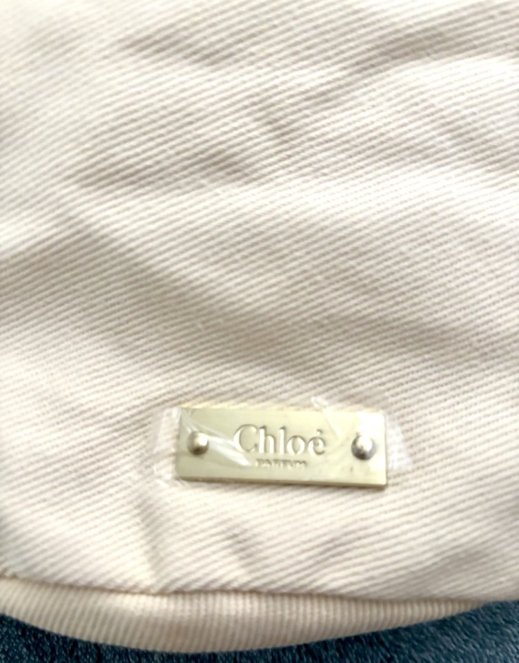 Chloe Parfums Drawstring Bag w/ EDP Splash Mini & 8-EDP Sample Sprays ...