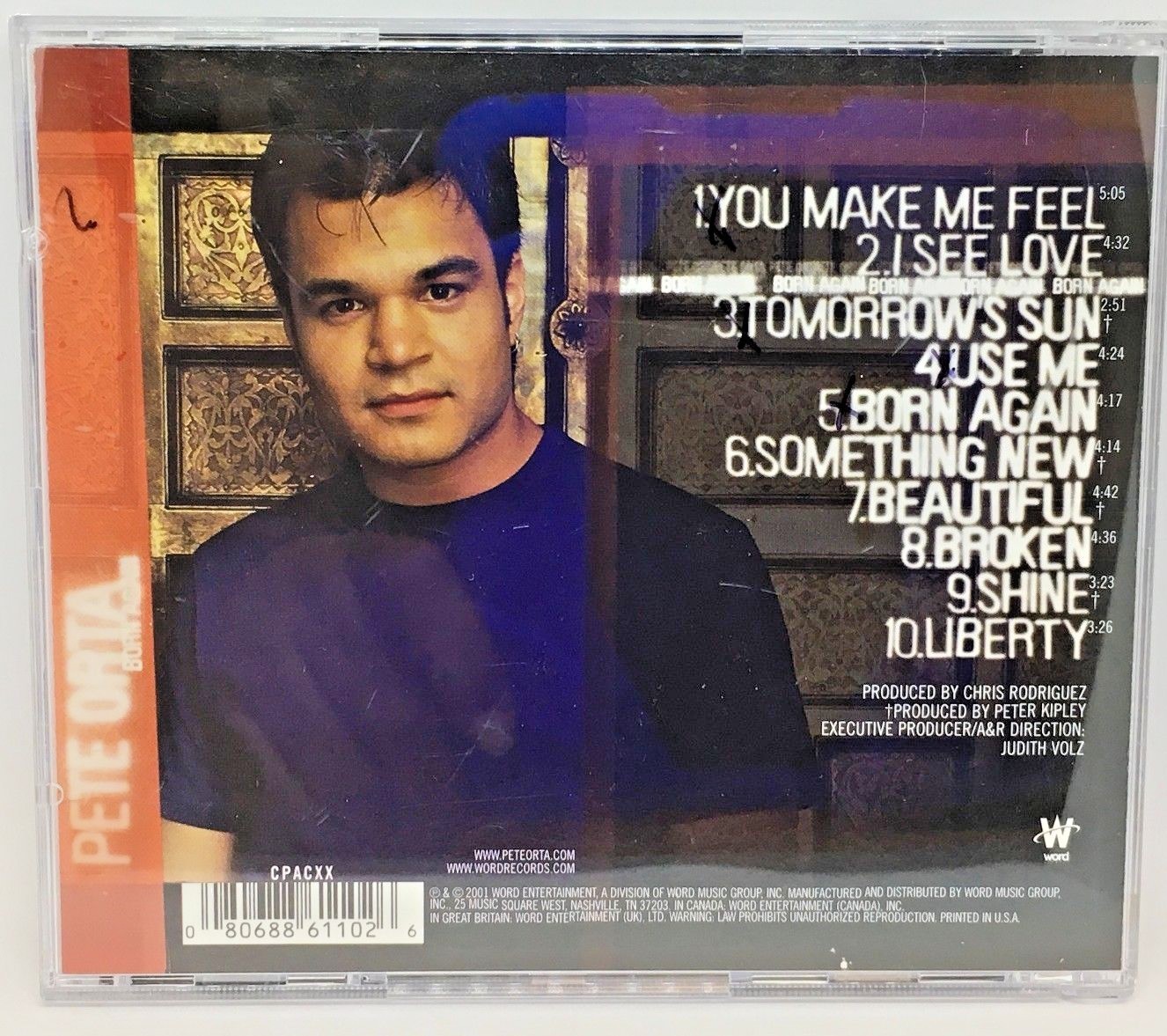 Born Again by Pete Orta (CD, Sep-2001, Word Distribution) 80688611026| eBay