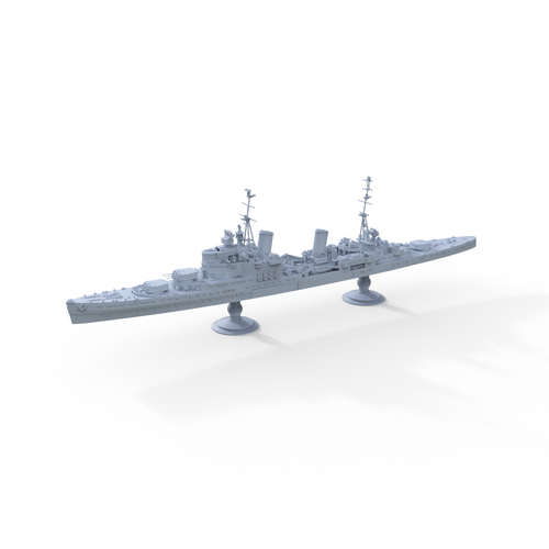 SSMODEL SSC1250603 1/1250 Model Kit HMS Liverpool Gloucester Class ...