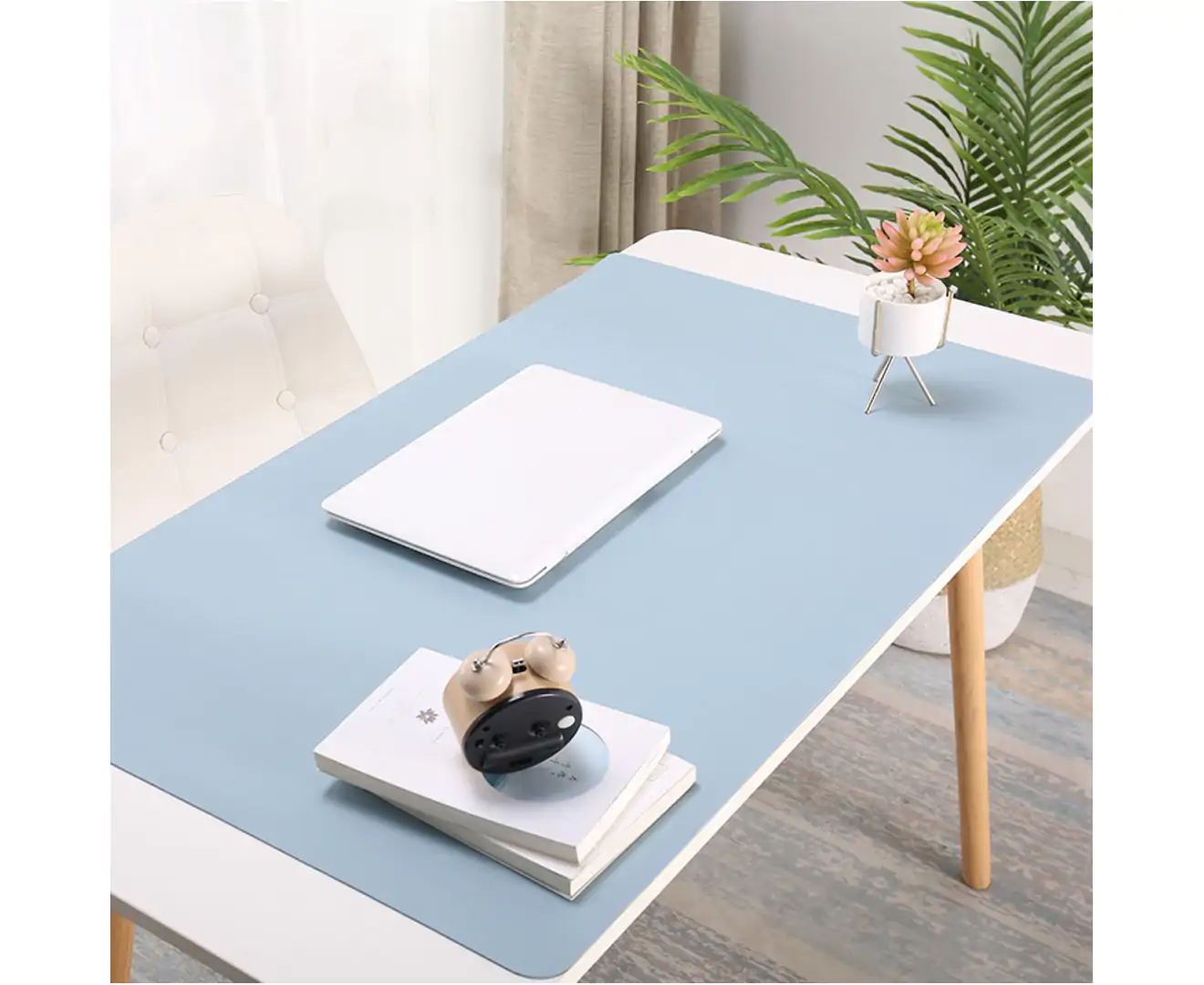 Bluebird Mouse Pad Two-Sided Use Anti-Slip Faux Leather Waterproof ...
