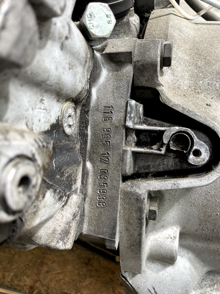 Mercedes-Benz M116 420SEL 420 V8 W126 116.965 Engine And Transmission ...