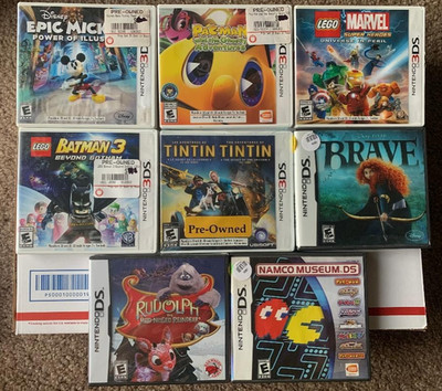 Nintendo 3DS 8 Video Game Lot Bundle All Tested With Cases | eBay