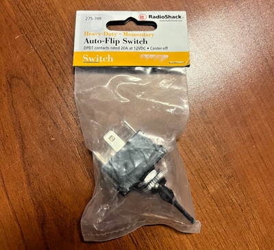 RadioShack Heavy-Duty Auto-Flip DPDT Switches 275-709 NEW | eBay