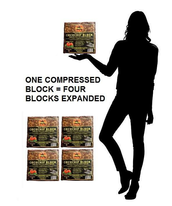 Prococo COCO CHIP - Single block Coco Husk | Organic Coir - Reptile ...