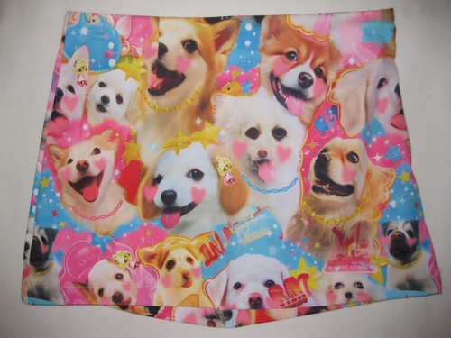 Shein kidcore dog print low rise mini skirt XS nwt kawaii | eBay