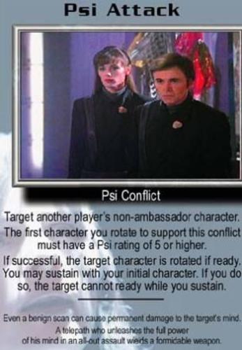 Babylon 5: Psi Attack [Ungraded] from set Deluxe Edition B5 Precedence ...
