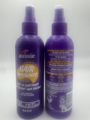 2 Pack Aussie Hair Insurance Leave-In Conditioner 8fl.oz./236ml | eBay
