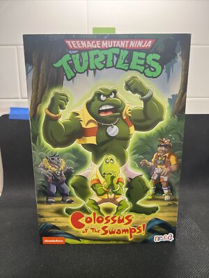 NECA TMNT Colossus of the Swamps Napoleon Bonafrog New Sealed | eBay