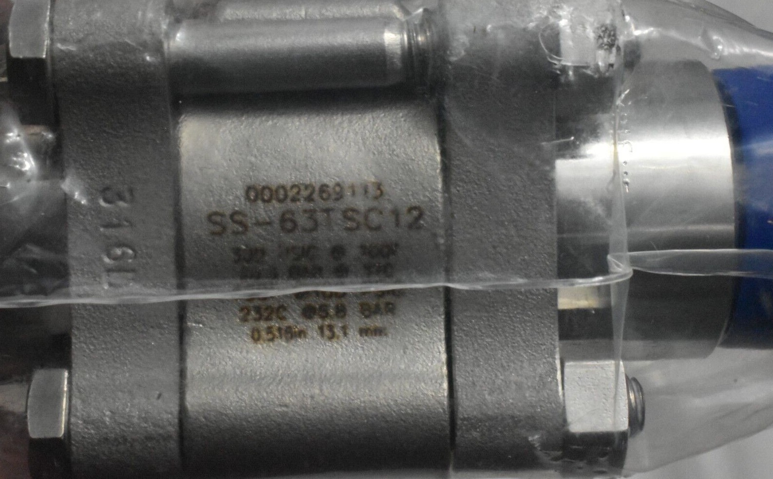 Swagelok SS-63TSC12 Stainless Steel 3-Piece 60 Series Ball Valve | eBay