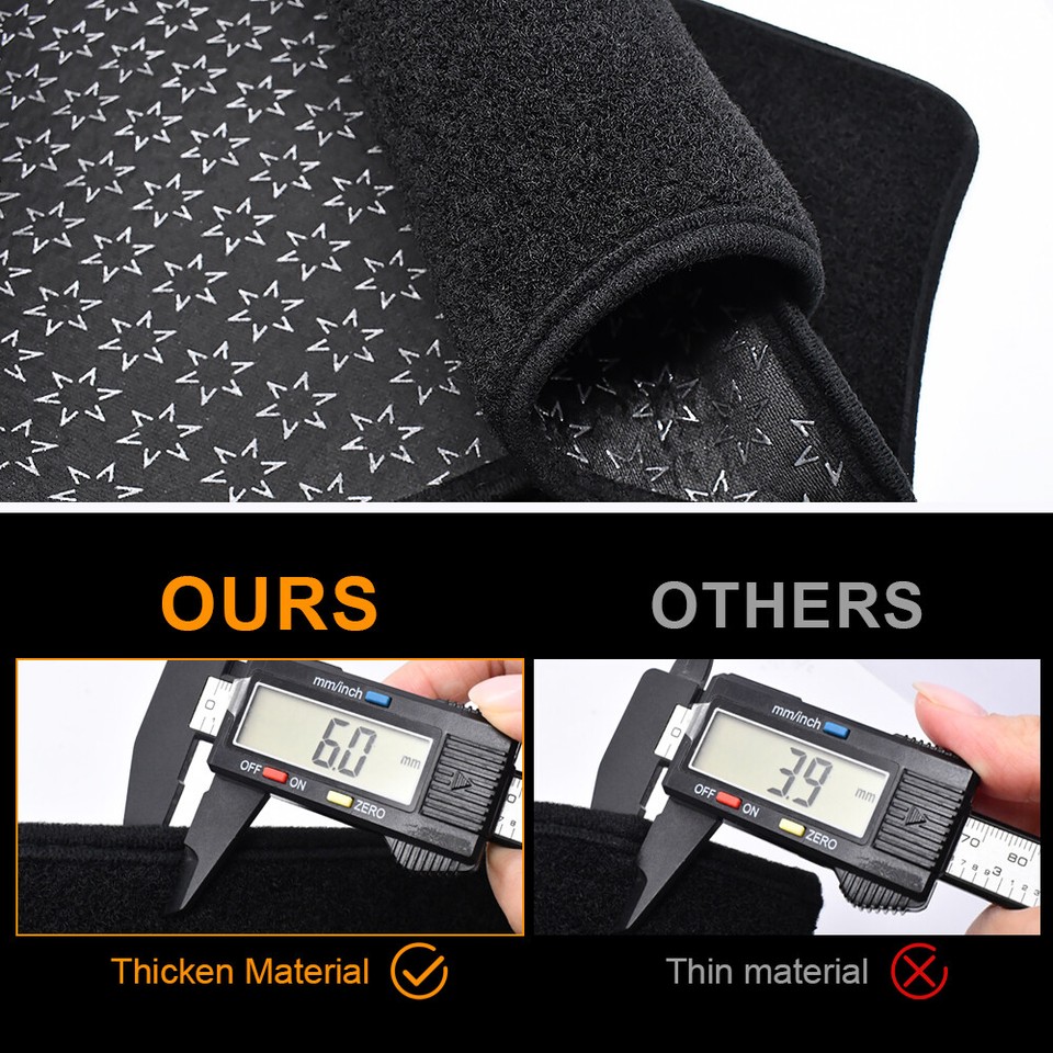 Black Dashboard Dash Mat Dash Mat Sun Cover Pad Fit For Ford Maverick ...