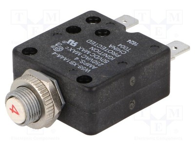 4A -NC Rated: 250VAC 50VDC Pole: 1 W58-XB1A4A-4 Overcurrent Protection ...