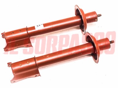 Rear Shock Absorbers Red Lancia beta Coupe HPE Spider Original Short | eBay