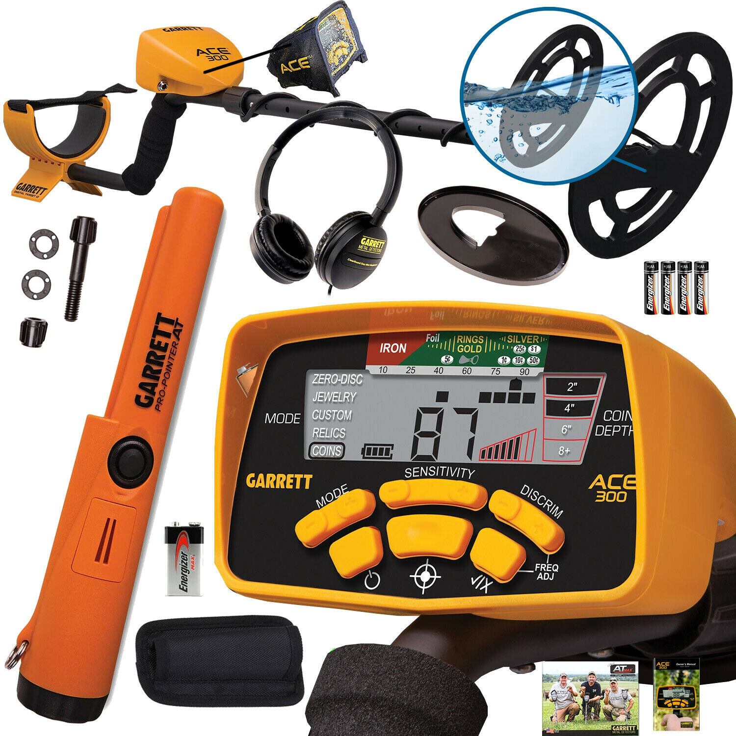 Garrett ACE 300 Anniversary Special Metal Detector - 1141155 for sale ...