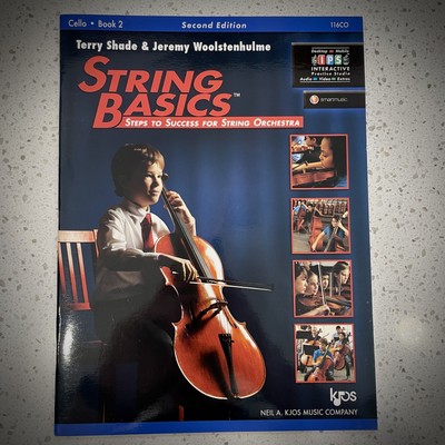 KJOS String Basics For String Orchestra Cello Method Book 2-Urban | eBay