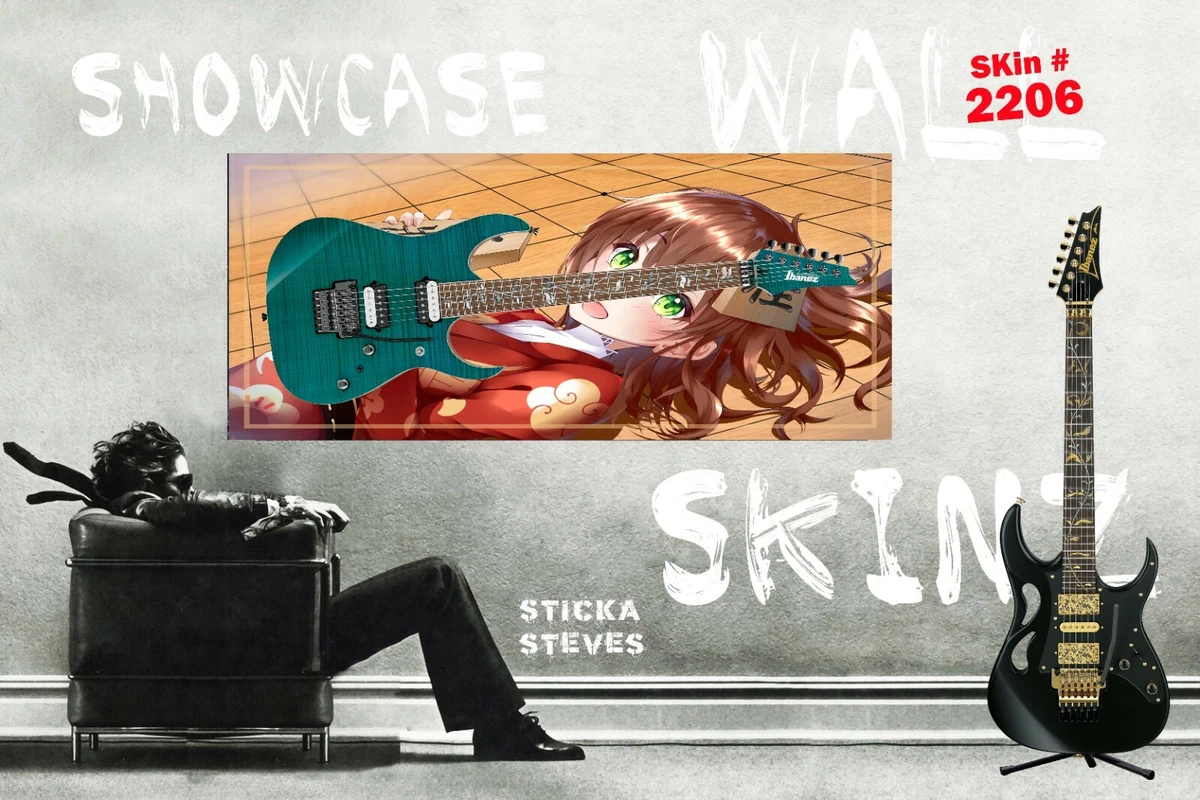 Anime Girl With An Acoustic Guitar