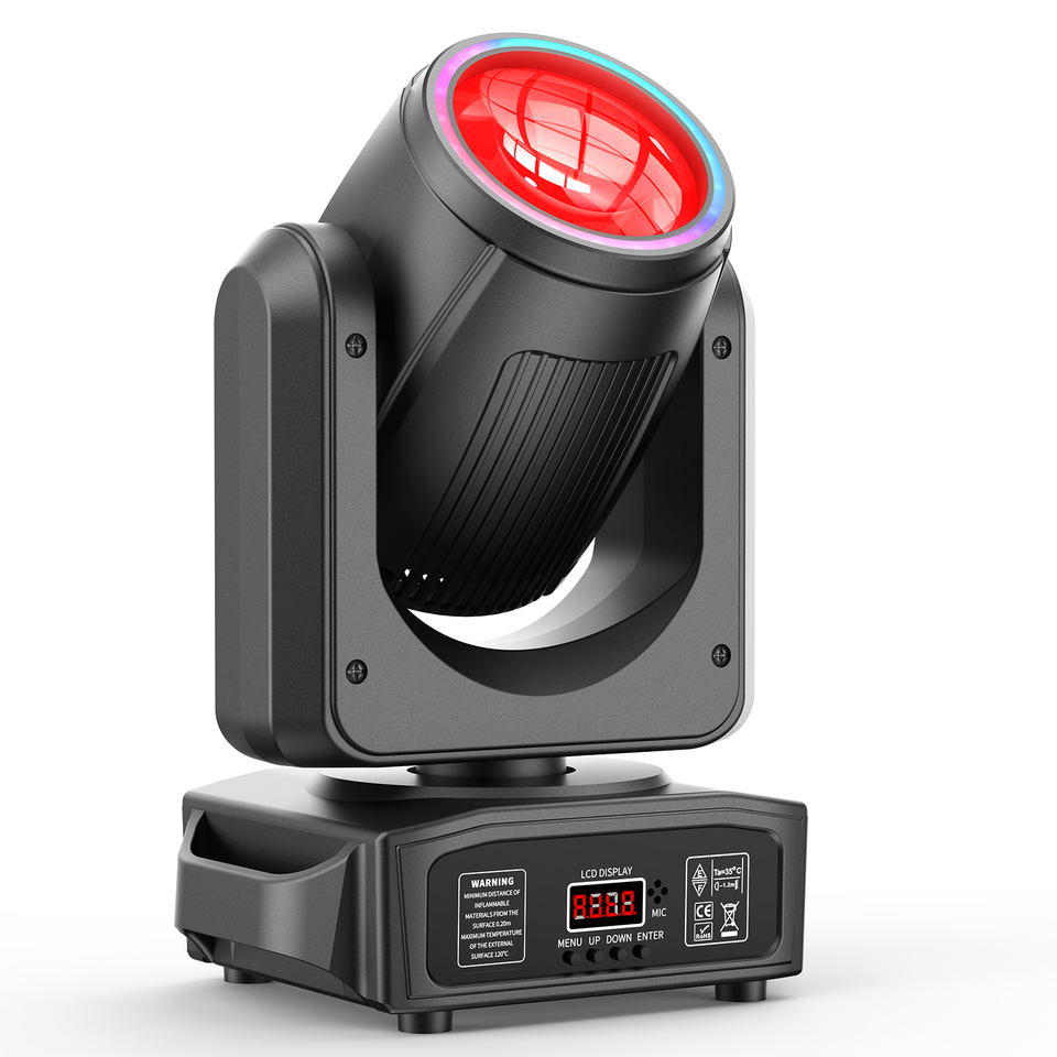 High Power 200W LED Stage Moving Head Light DMX512 Beam 18Prism ...