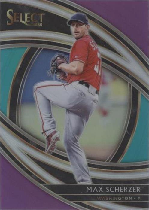 2020 Panini Select - Premier Max Scherzer #151 Tri-Color Prizm for sale ...