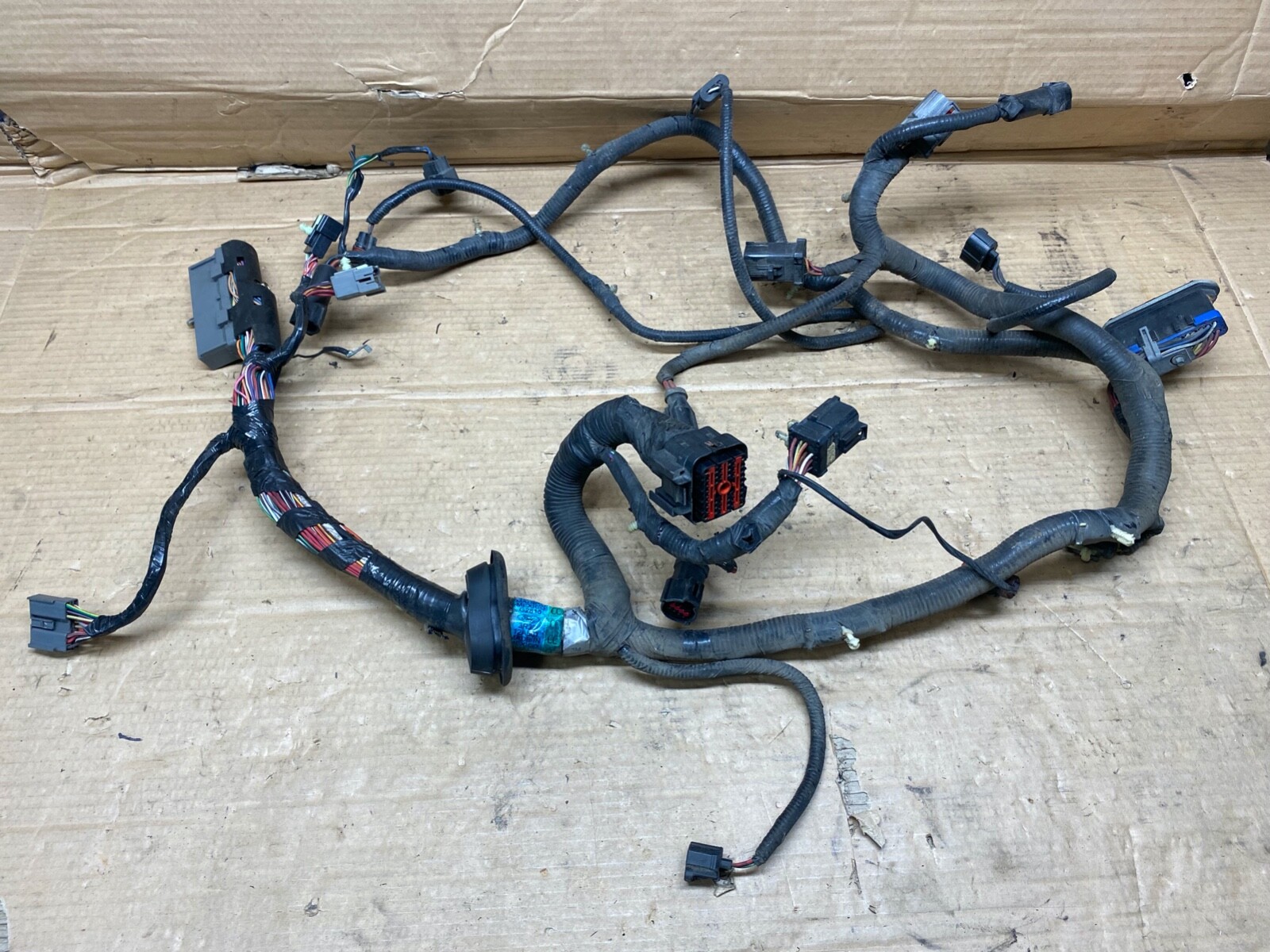 04 Ford Mustang GT 4.6l ECU PCM Wiring Harness Manual Trans OEM Q78 for ...