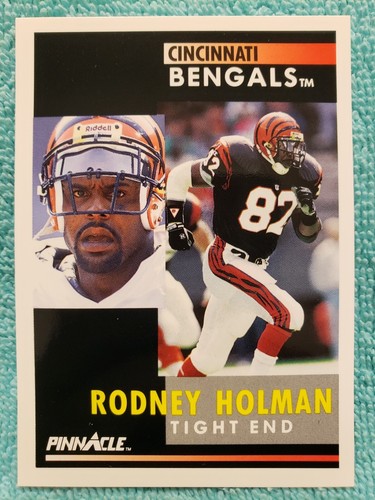 1991 PINNACLE RODNEY HOLMAN #219 CINCINNATI BENGALS | eBay