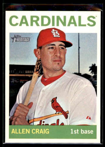 2013 Topps Heritage Allen Craig #240 St. Louis Cardinals | eBay